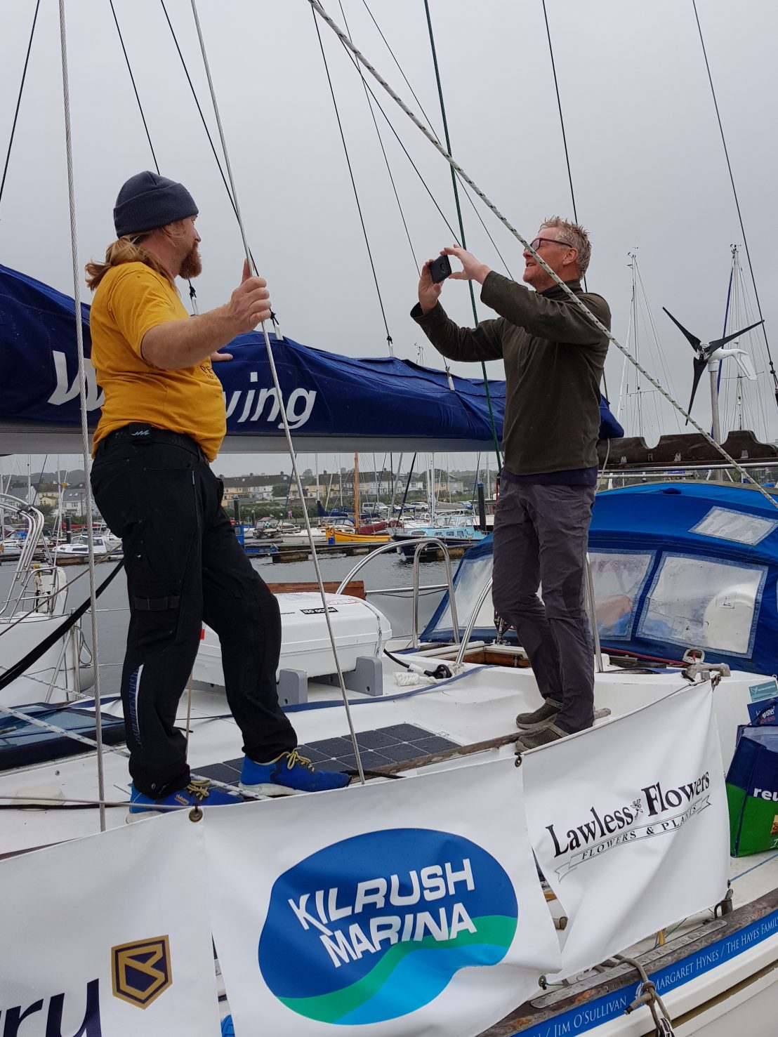 Peter Lawless to test the IWDG Reporting App on his Solo Circum ...