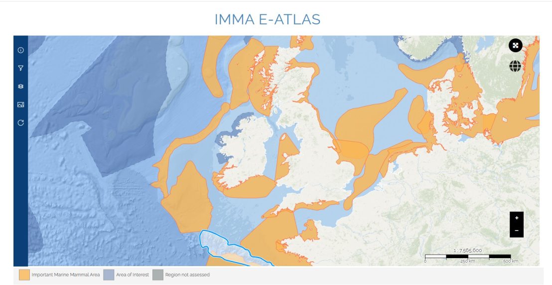 New Important Marine Mammal Areas (IMMAs) approved in Ireland, as part ...